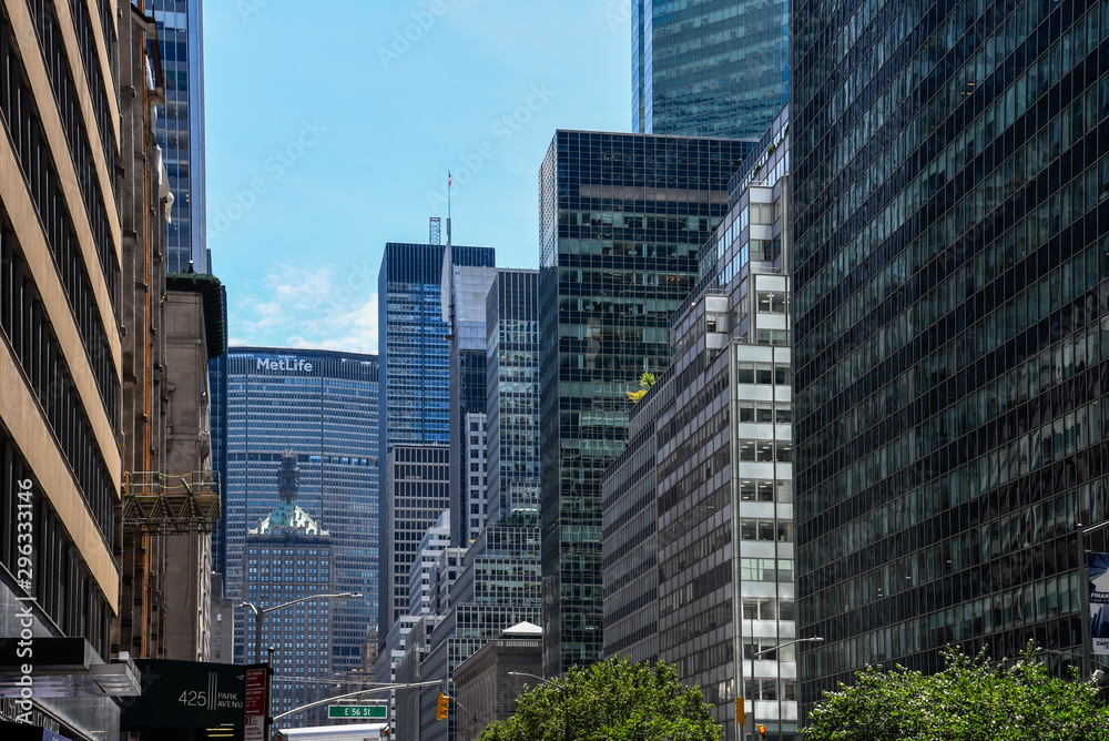 Metlife Office building in Park Avenue in New York Stock Photo | Adobe ...