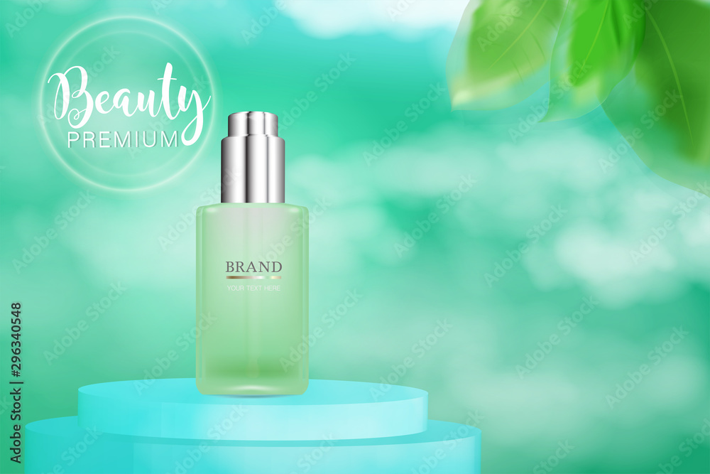 Natural Beauty Product Advertisements