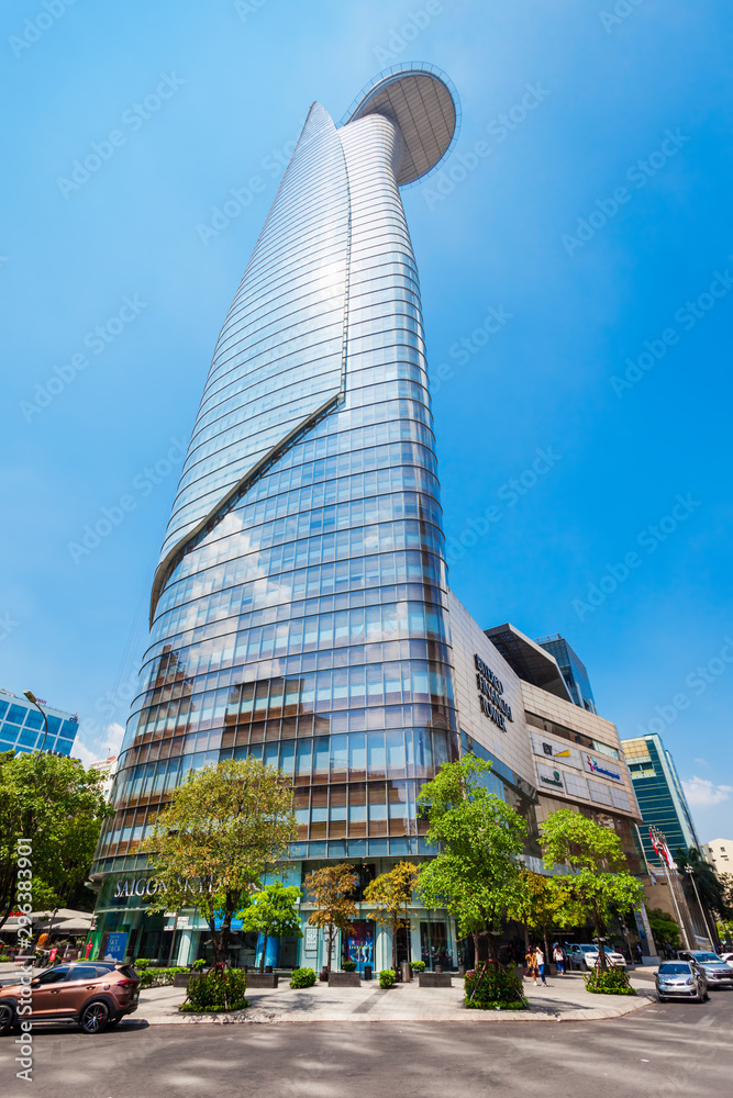 Bitexco Financial Tower skyscraper, Saigon Stock Photo | Adobe Stock