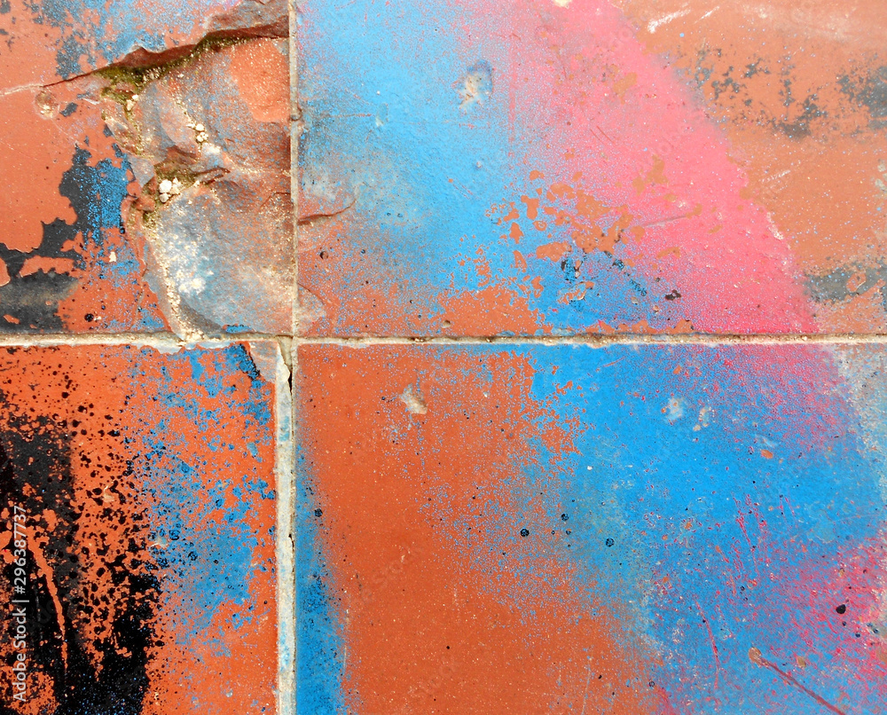 BROKEN BRICKS TEXTURE Stock Photo | Adobe Stock