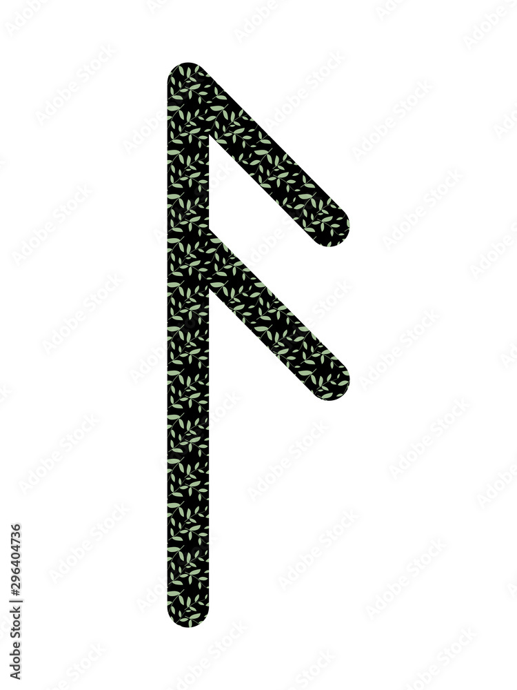 Ansuz. Ancient Old Norse rune Futhark . Used in magic scripts, amulets ...
