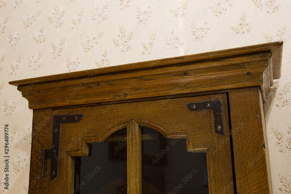 Antique display case from the middle of the 18th century, built in ...