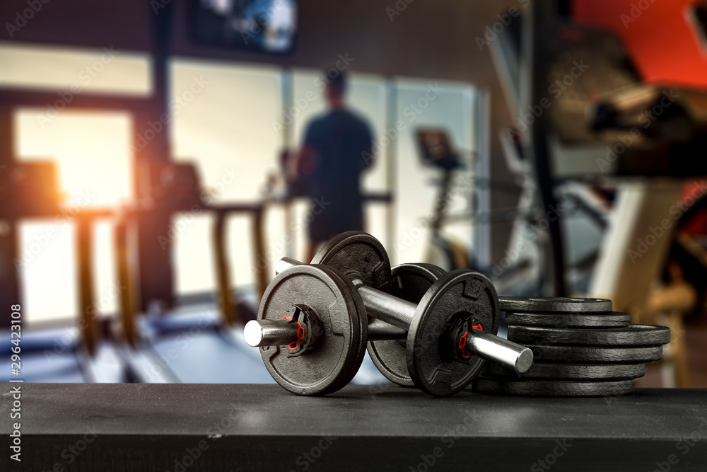 Gym interior and free space for your decoration Stock Photo | Adobe Stock