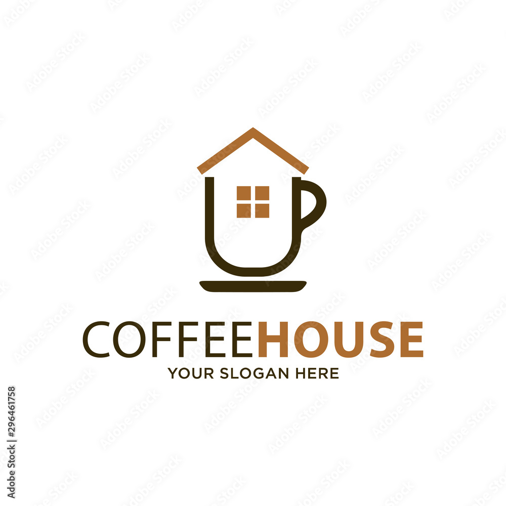 coffee house logo, design concept inspiration Stock Vector | Adobe Stock
