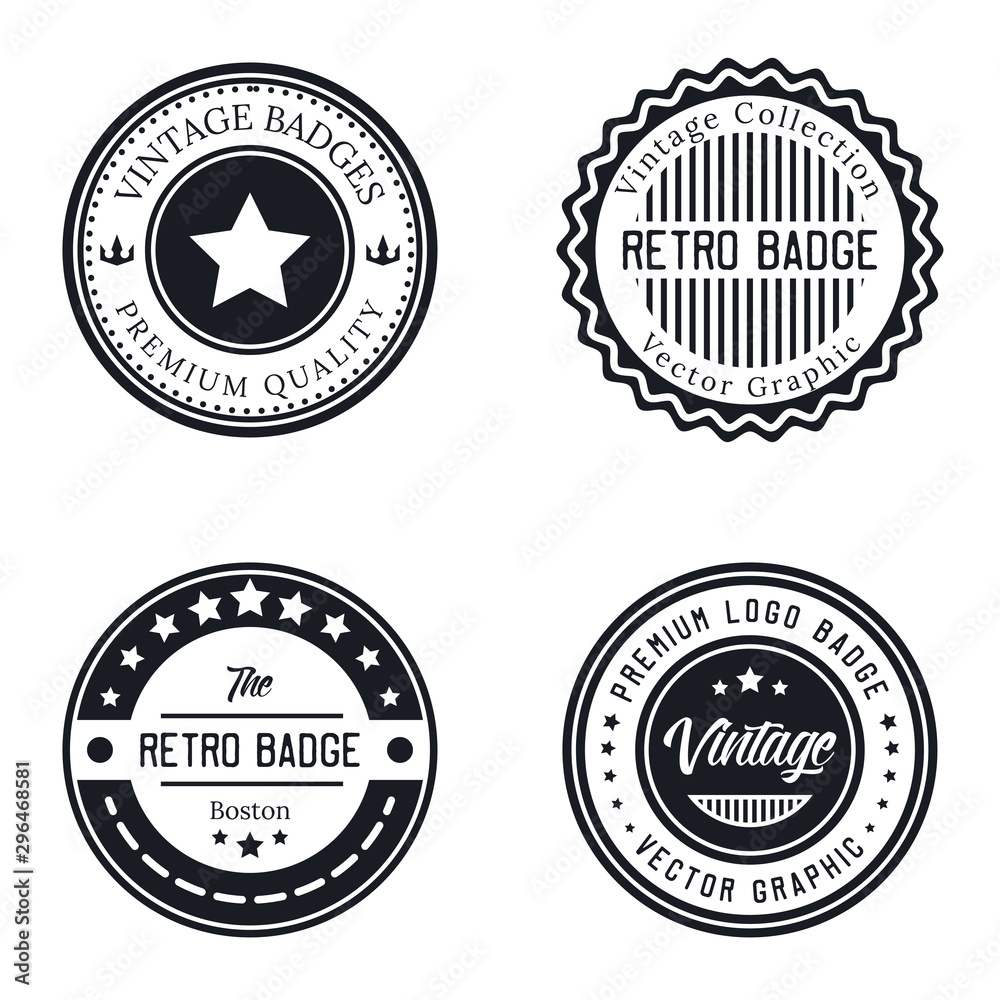 Vintage Circle Stamp