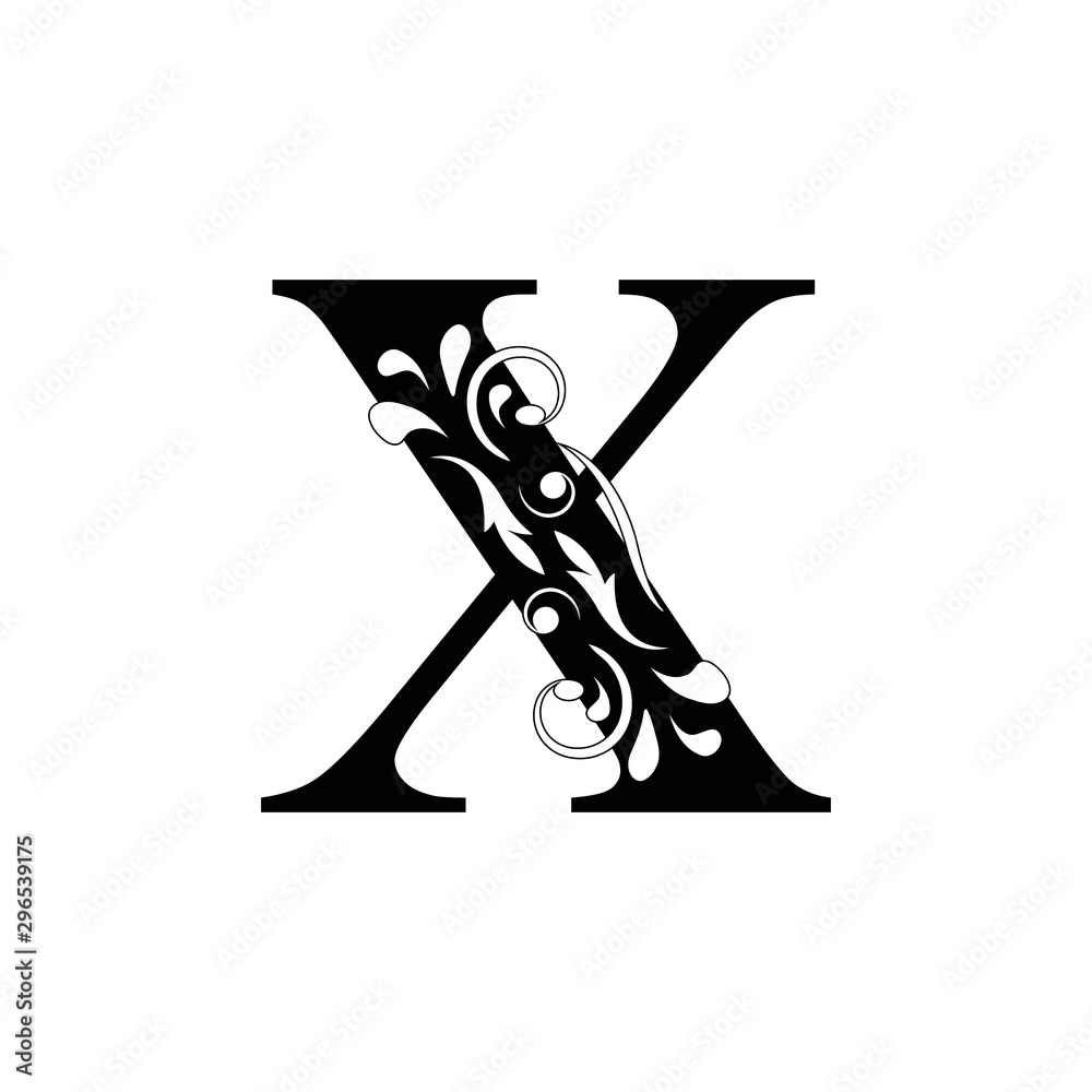 Fancy Letter X