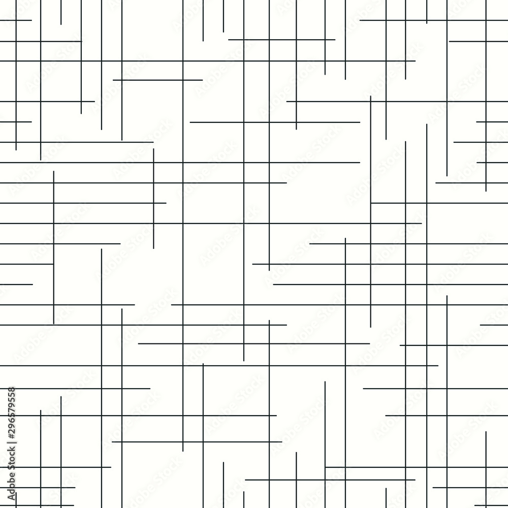 Repetitive Discontinued Horizontal And Vertical Grid Lines On White