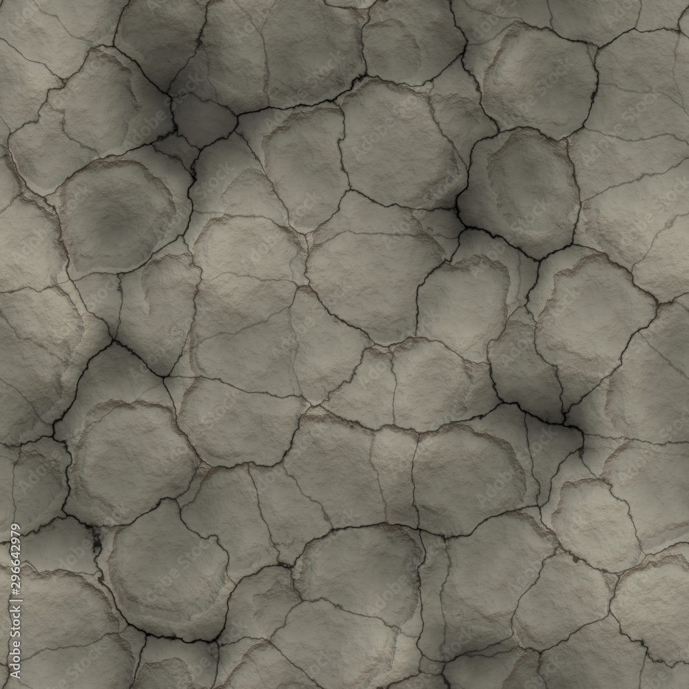 Cracked Desert Texture Seamless