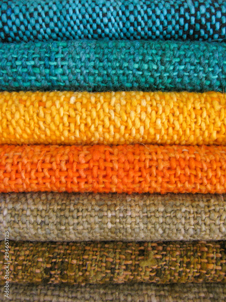 Business selling sheep wool and llamas. dyed different colors with ...
