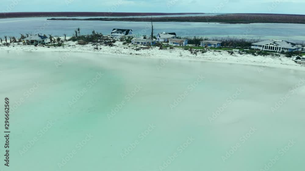 Deep Water Cay East End. Aftermath Hurricane Dorian, Grand Bahama vídeo ...