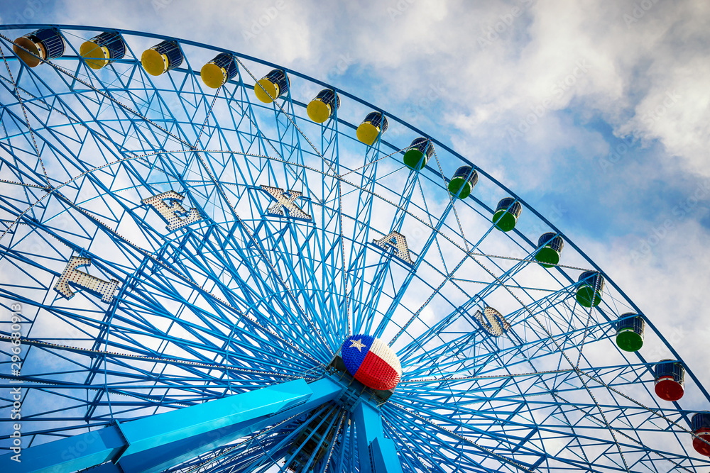 Texas Star ferris wheel Stock Photo | Adobe Stock