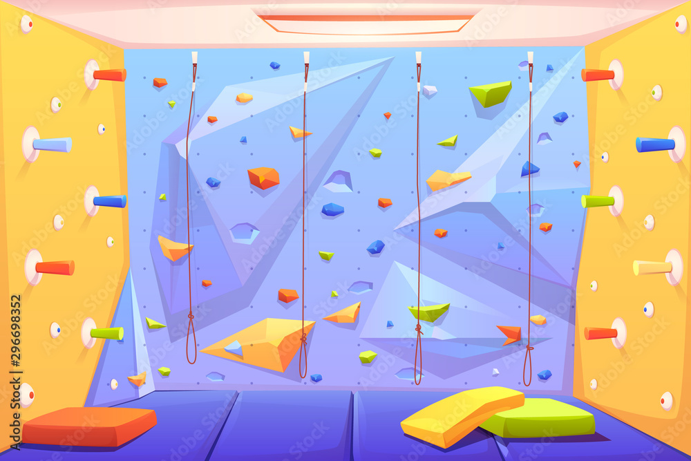 Wall Climbing Vector