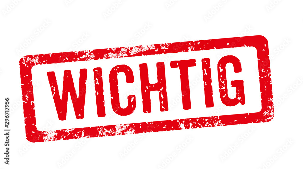 Roter Stempel - Wichtig Stock-Illustration | Adobe Stock