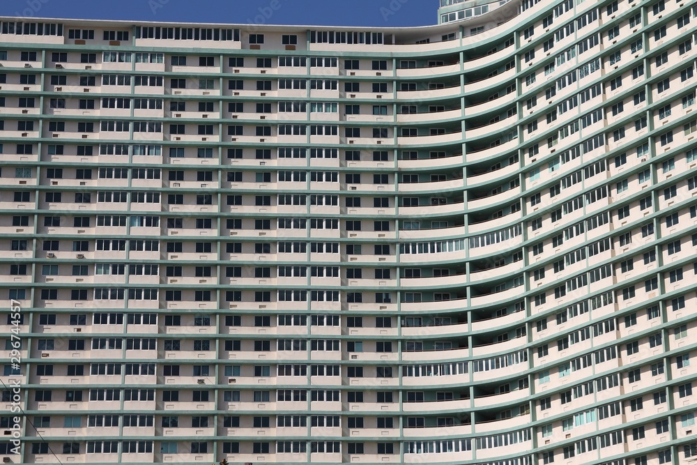 HAVANA, CUBA - FEBRUARY 24, 2011: Edificio FOCSA bulding in Havana ...