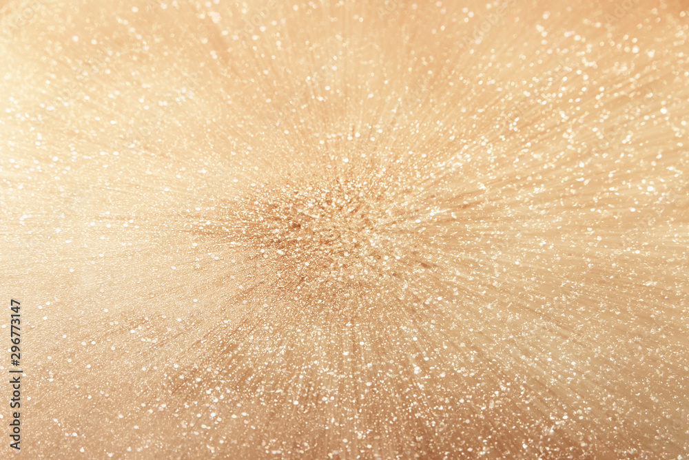 Classic soft gold glitter background with selective focus - abstract ...