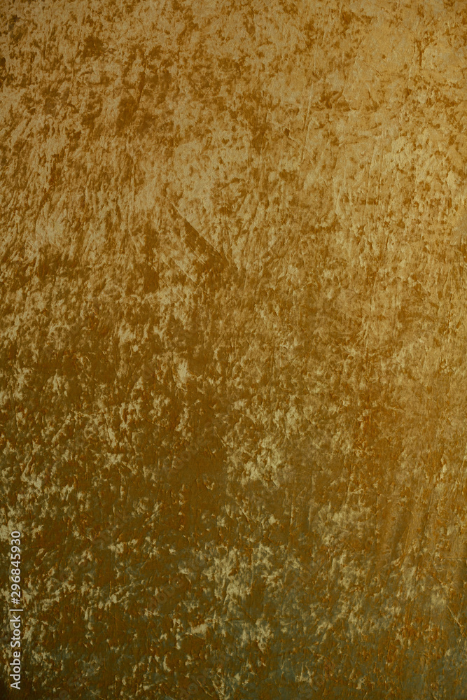 Gold velvet fabric Stock Photo | Adobe Stock