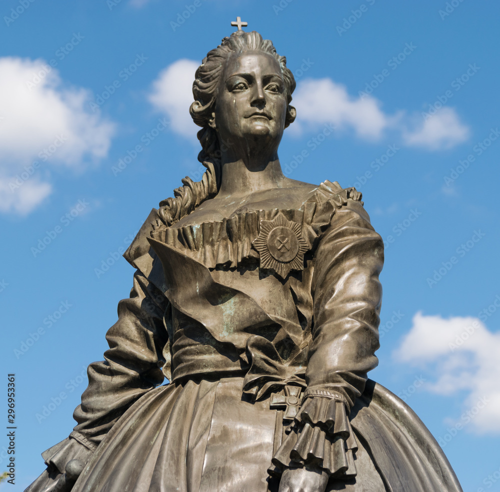 Catherine the Great Statue Stock Photo | Adobe Stock