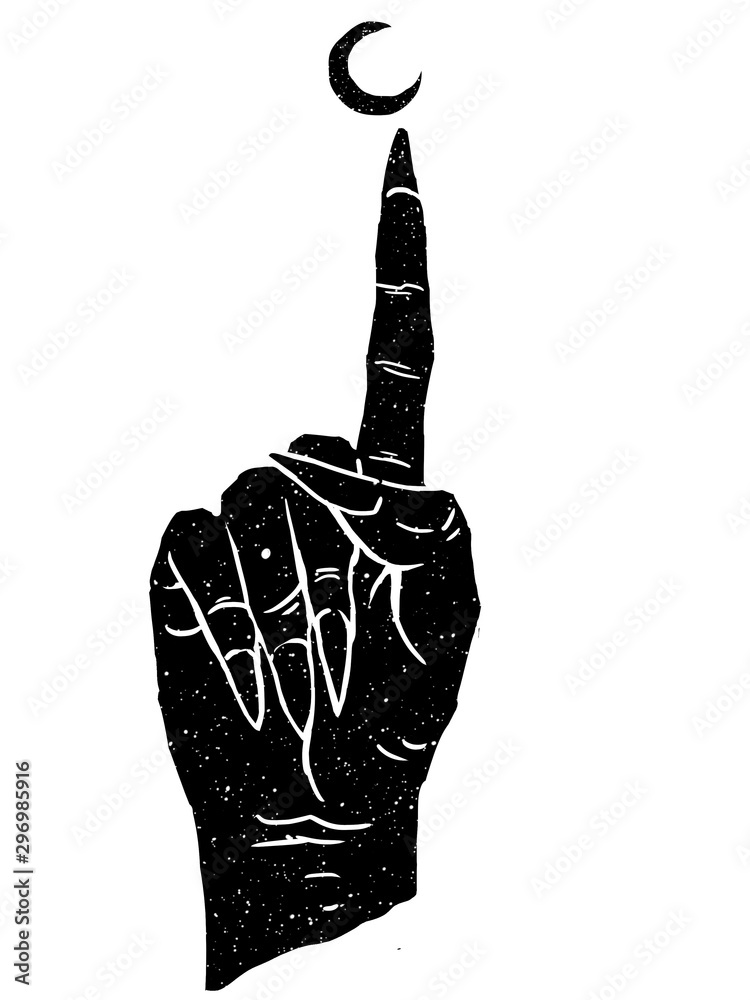 Hand gestures design unique Stock Illustration | Adobe Stock