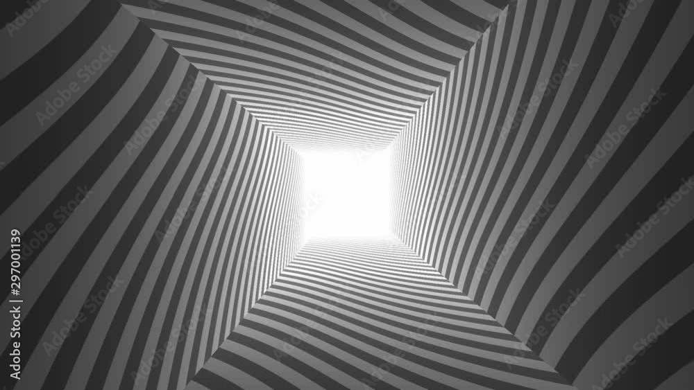 Motion background with expanding/collapsing geometric shapes. vídeo de ...