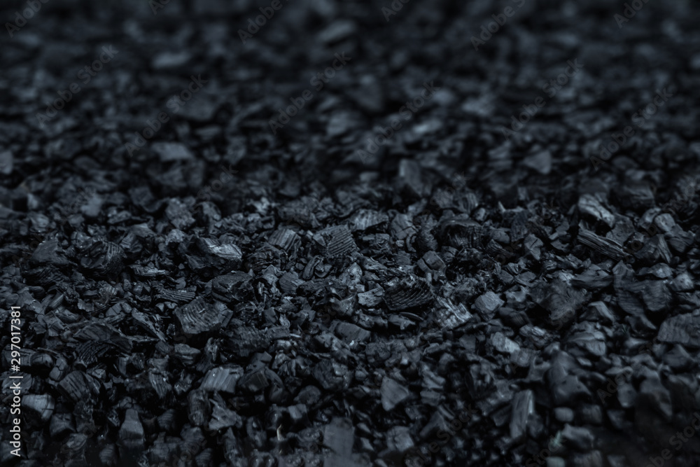 Dark coal texture, coal mining, fossil fuels, environmental pollution ...
