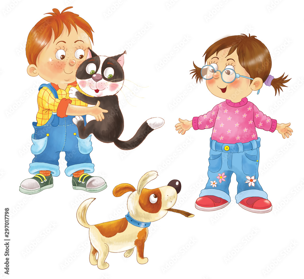 My day. Schedule. Cute little boy's day. Coloring book. Coloring page ...