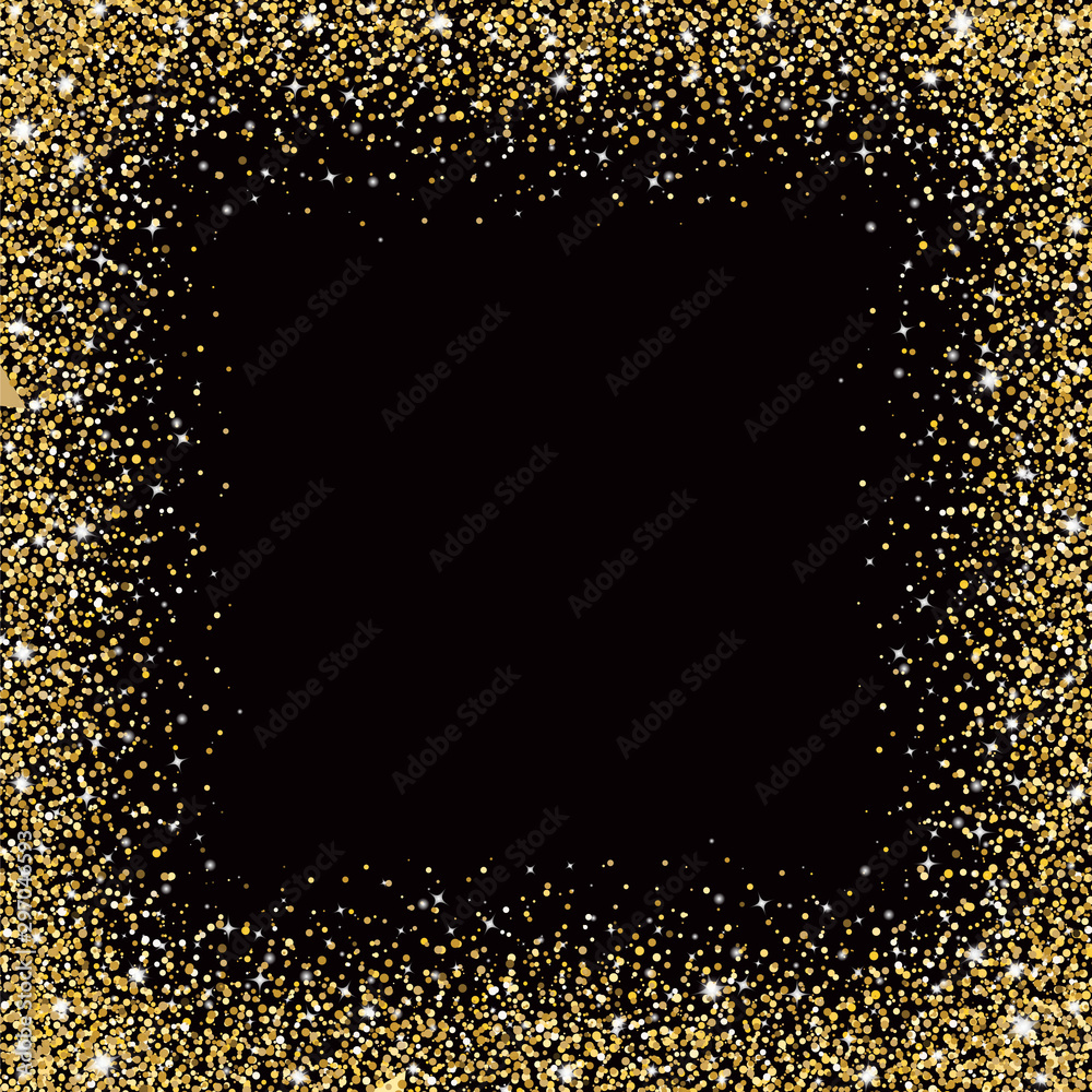 Gold sparkling texture and glow. Vector image for your design Stock ...