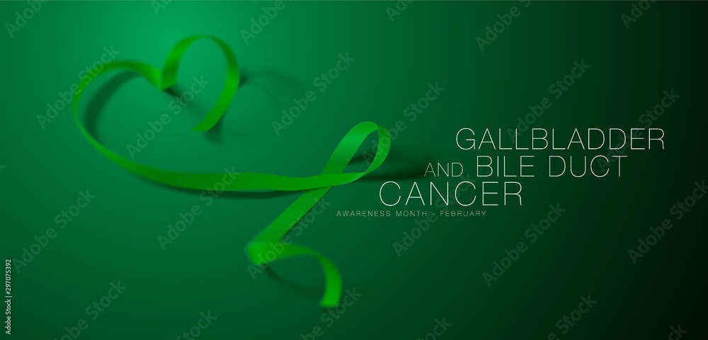 Gallbladder and Bile Duct Cancer Awareness Calligraphy Poster Design ...