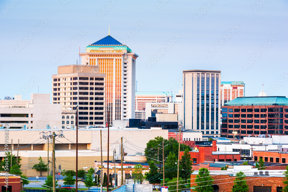 Montgomery, Alabama, USA downtown skyline Stock Photo | Adobe Stock