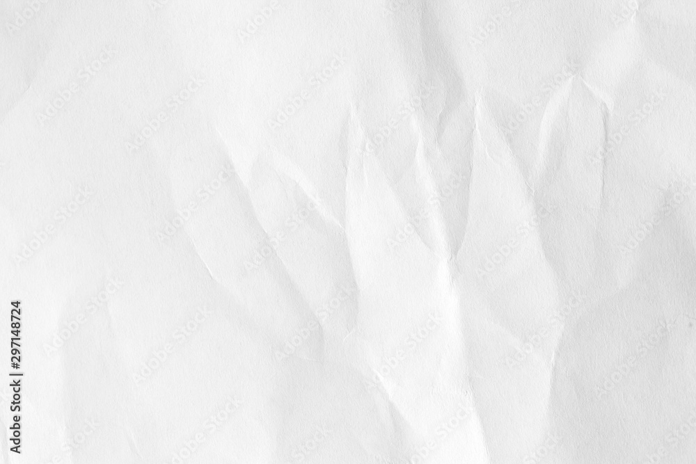 White crumpled paper background, texture old for web design ...