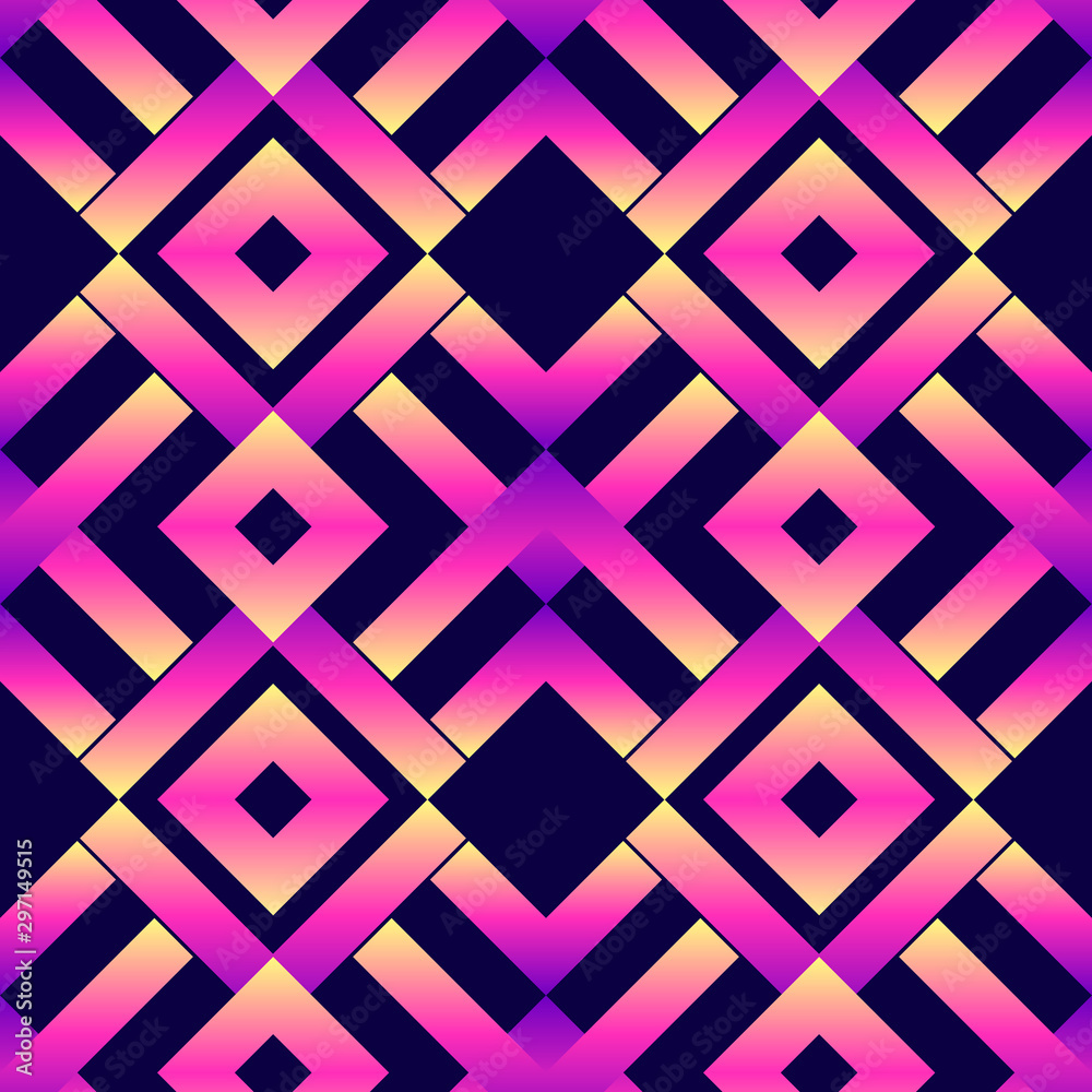 Neon Tribal Patterns