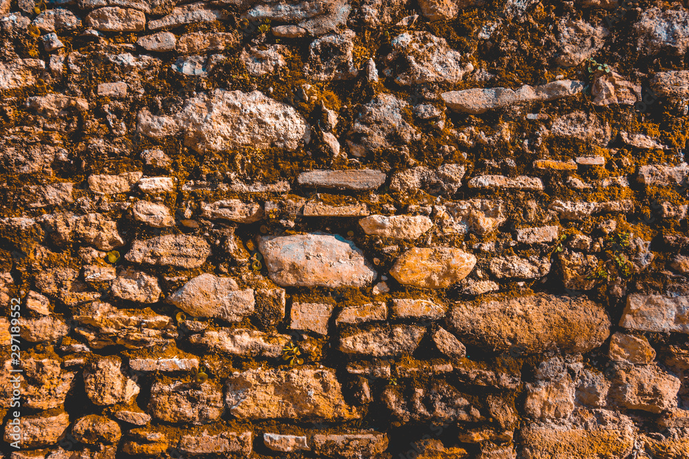 stone facade texture for photo backgrounds Stock Photo | Adobe Stock