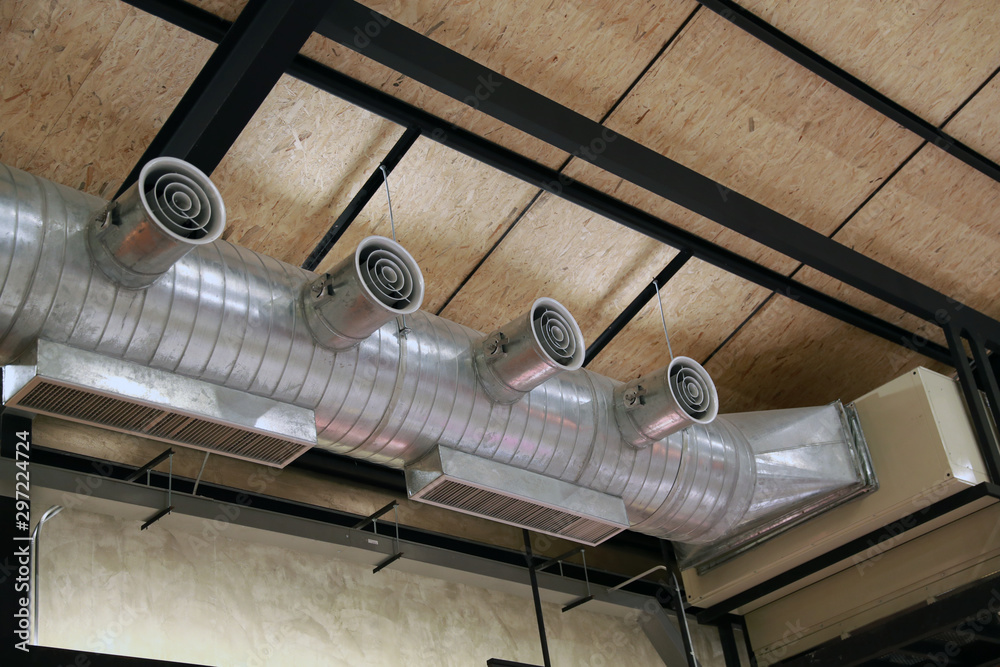 Air ducts for ventilation ducts Made of large spherical aluminum ...