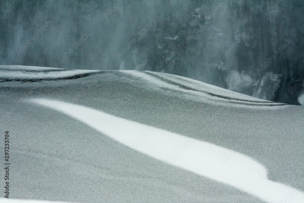 Foto de Selfoss waterfall (part of Jökulsá á Fjöllum river in the north ...