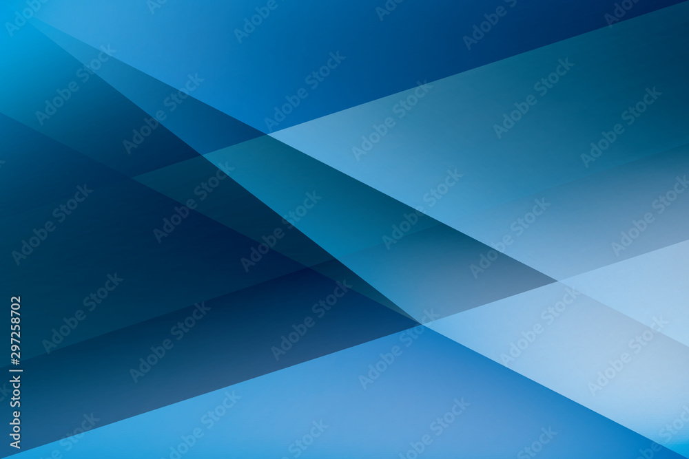 Abstract geometric blue and white color background. Vector ...