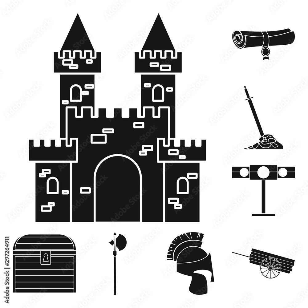 Vector design of traditional and renaissance sign. Set of traditional ...