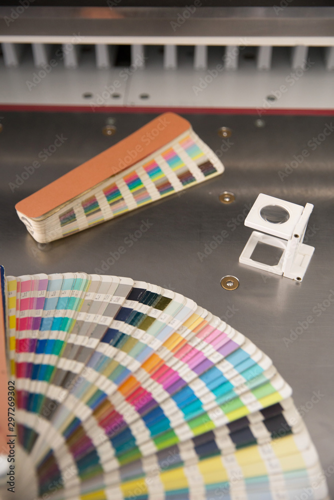 Sample colors catalogue pantone or colour swatches book Stock Photo ...