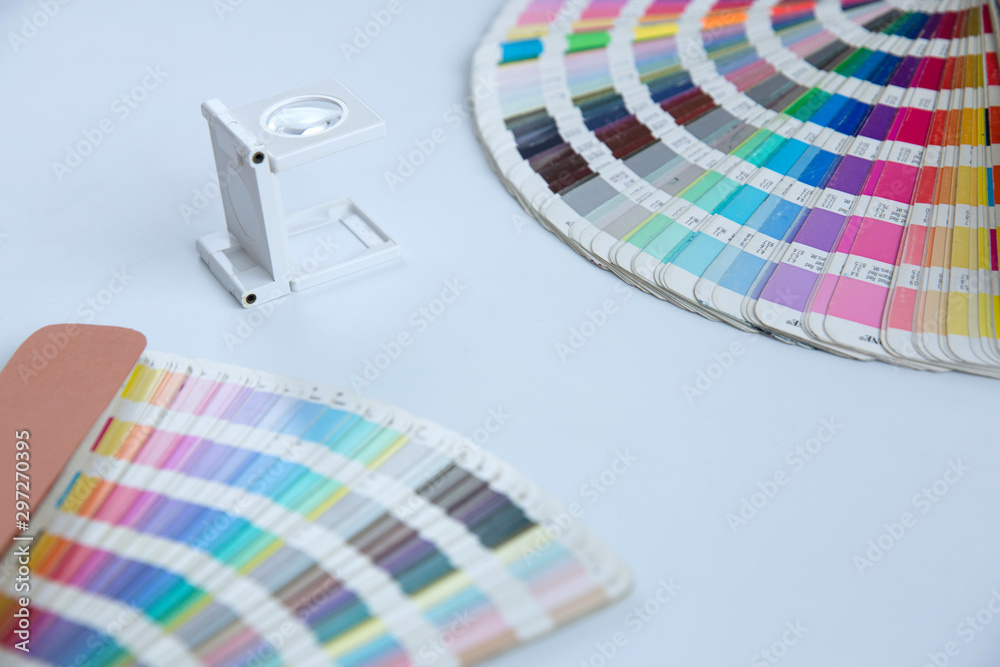 Sample colors catalogue pantone or colour swatches book Stock Photo ...