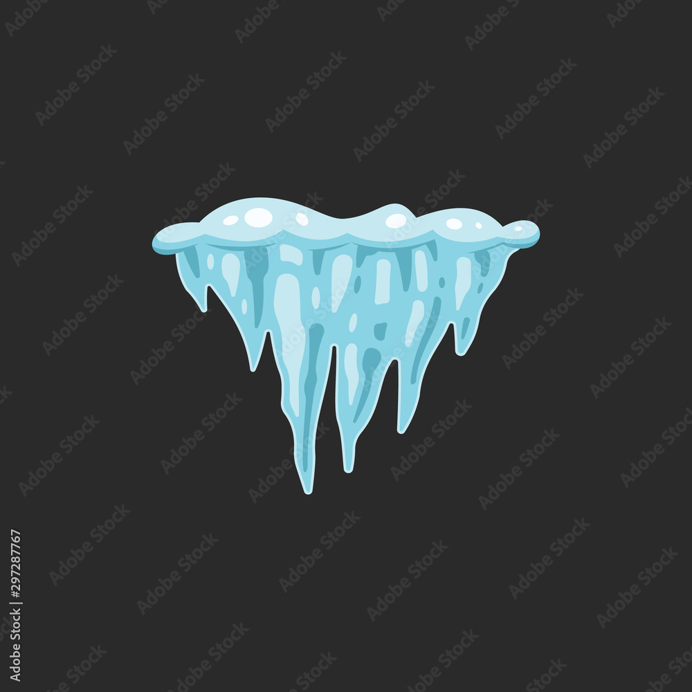Ice Frame Vector
