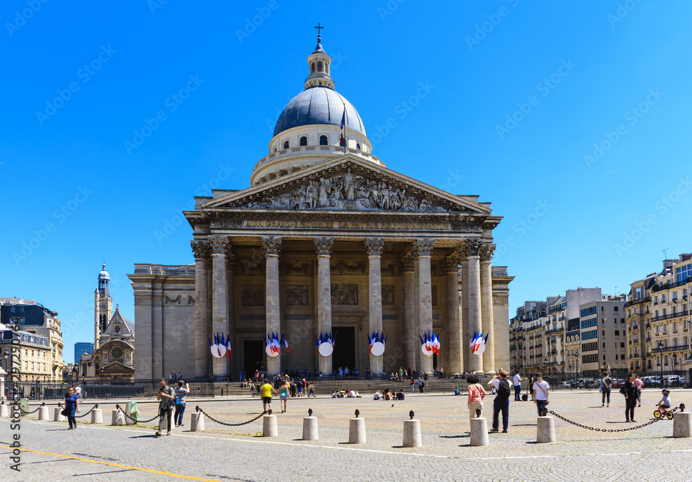 Pantheon Imitation Paris Pantheon Paris 3D Miniature Building Replica,