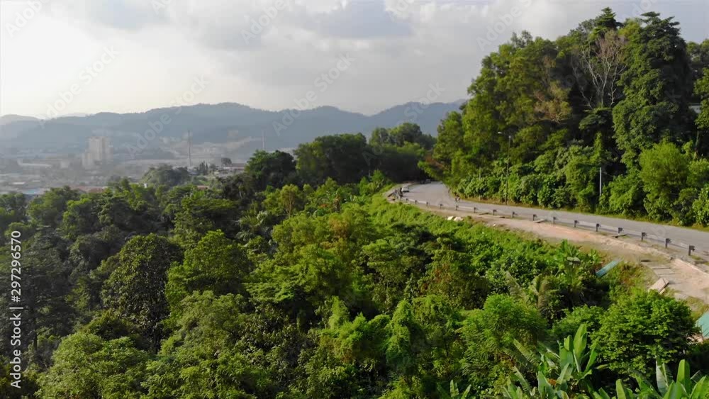 Ampang Hill Aerial View of Kuala Lumpur Stock Video | Adobe Stock
