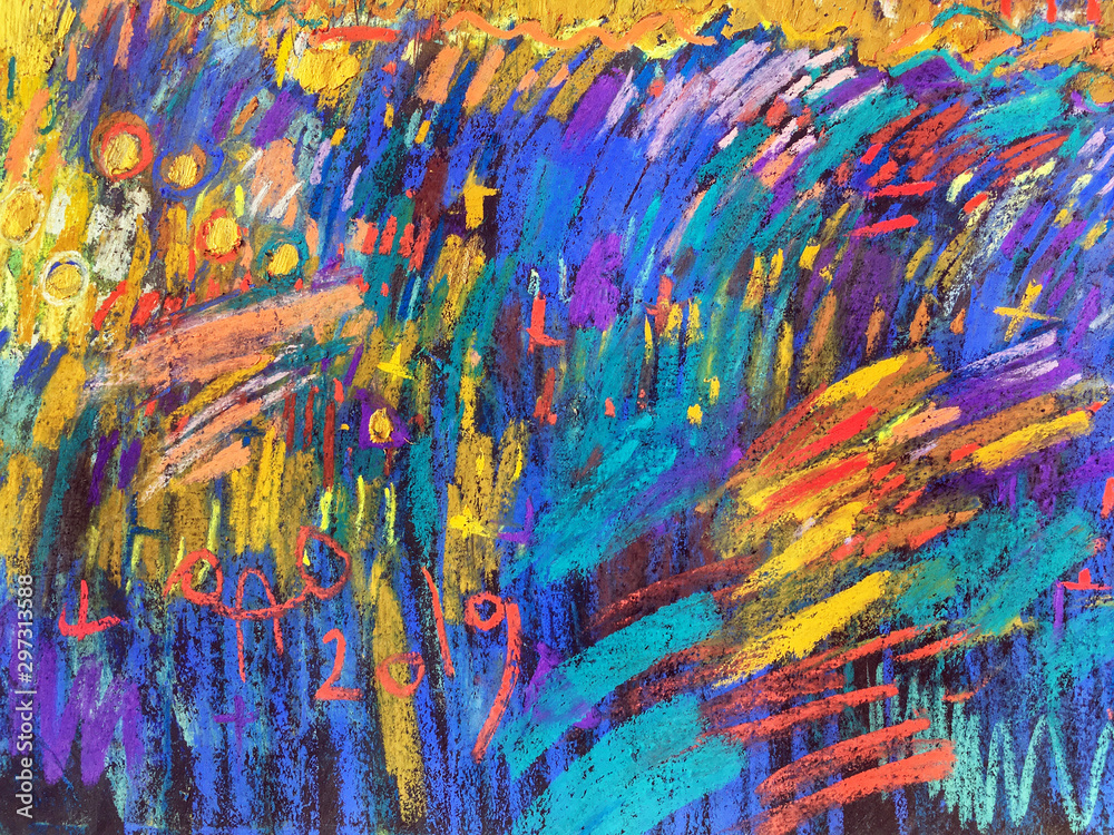 Colorful abstract music background, uniquely undesigned for dreamy ...