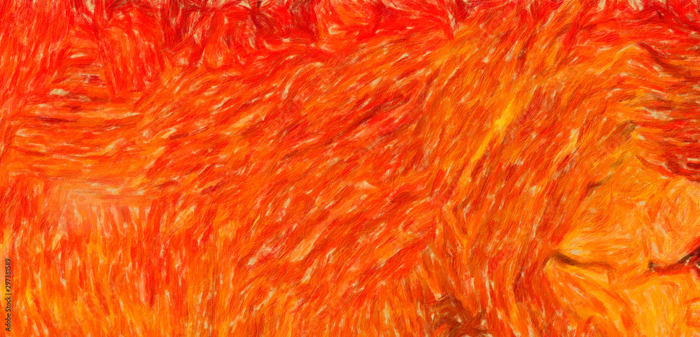 Abstract texture background. Digital painting in Vincent Van Gogh style ...