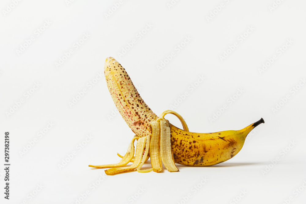 Conceptual image of bad banana represent Sexual transmission disease ...