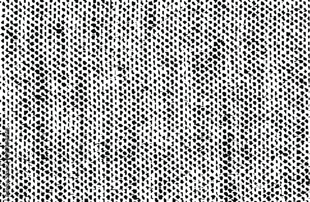 Small uneven spots and particles of debris. Abstract vector texture ...