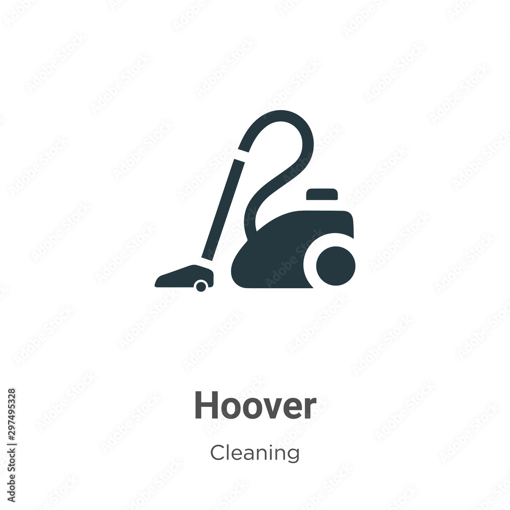 Hoover vector icon on white background. Flat vector hoover icon symbol ...