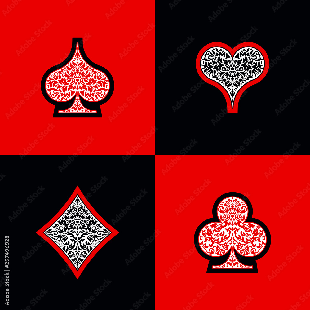 Vintage Card Suits