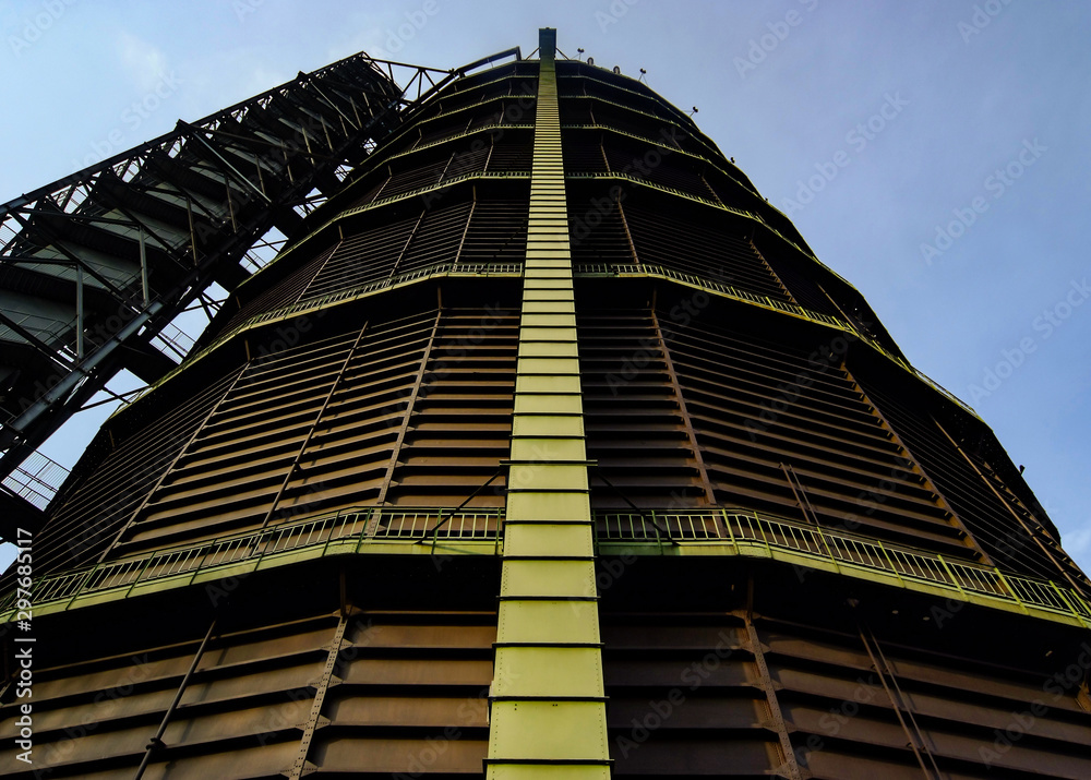 Gasometer Oberhausen Gasbehälter Ausstellungsraum Museum Attraktion ...