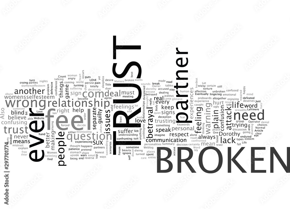 Broken Trust Icon