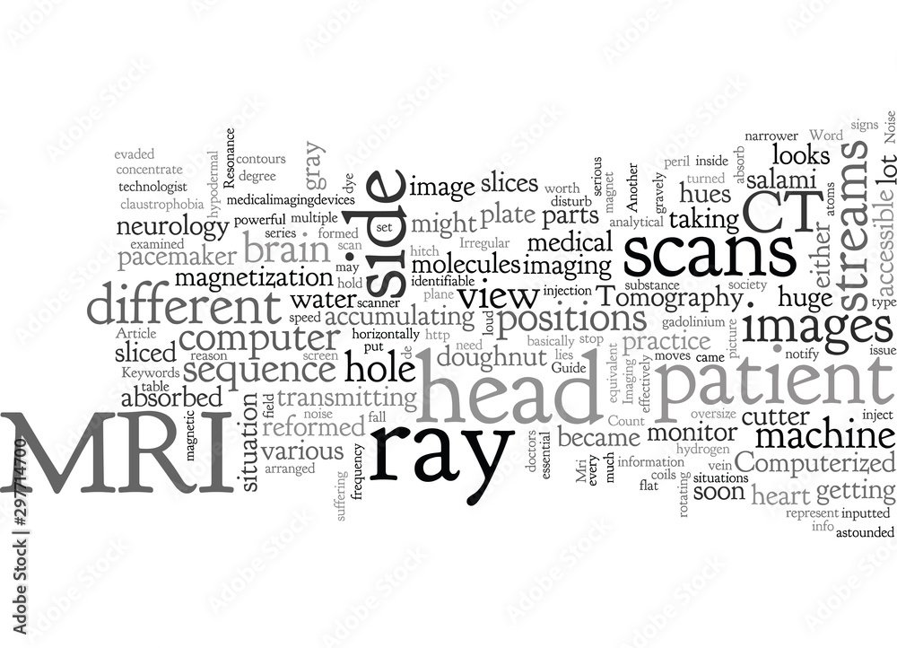 Plakát A Guide To Mri Scans – Obraz na Zeď | Posters.cz