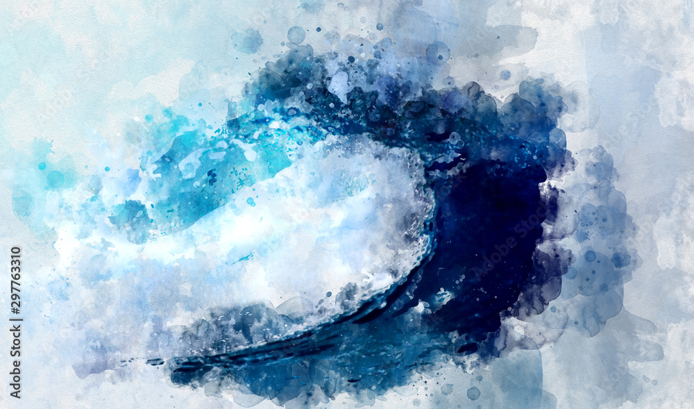 Abstract Ocean Wallpaper